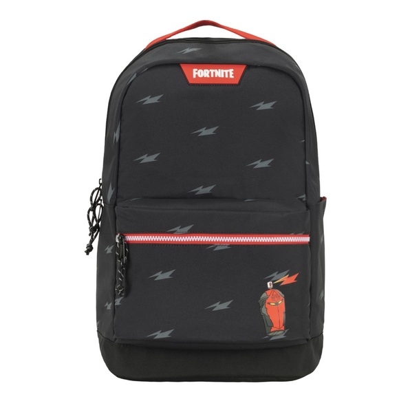 Fortnite | Accessories | 8 Licensed Fortnite Gamer Red Black Bolt Logo ...